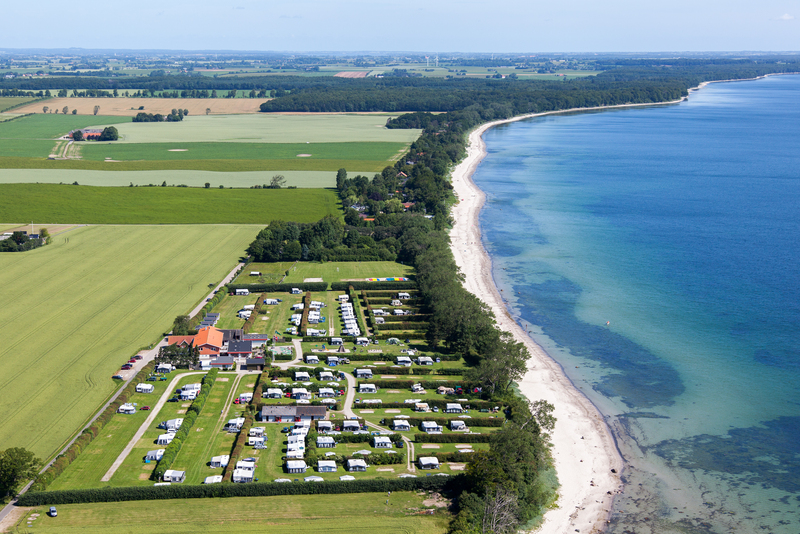campingplats » Ulslev Strandcamping » Danmark » vid havet » hundar ...